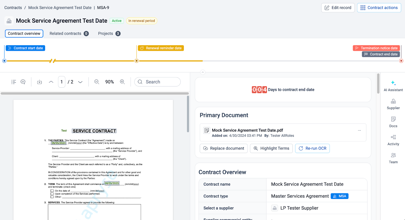 Contract Renewals – Levelpath